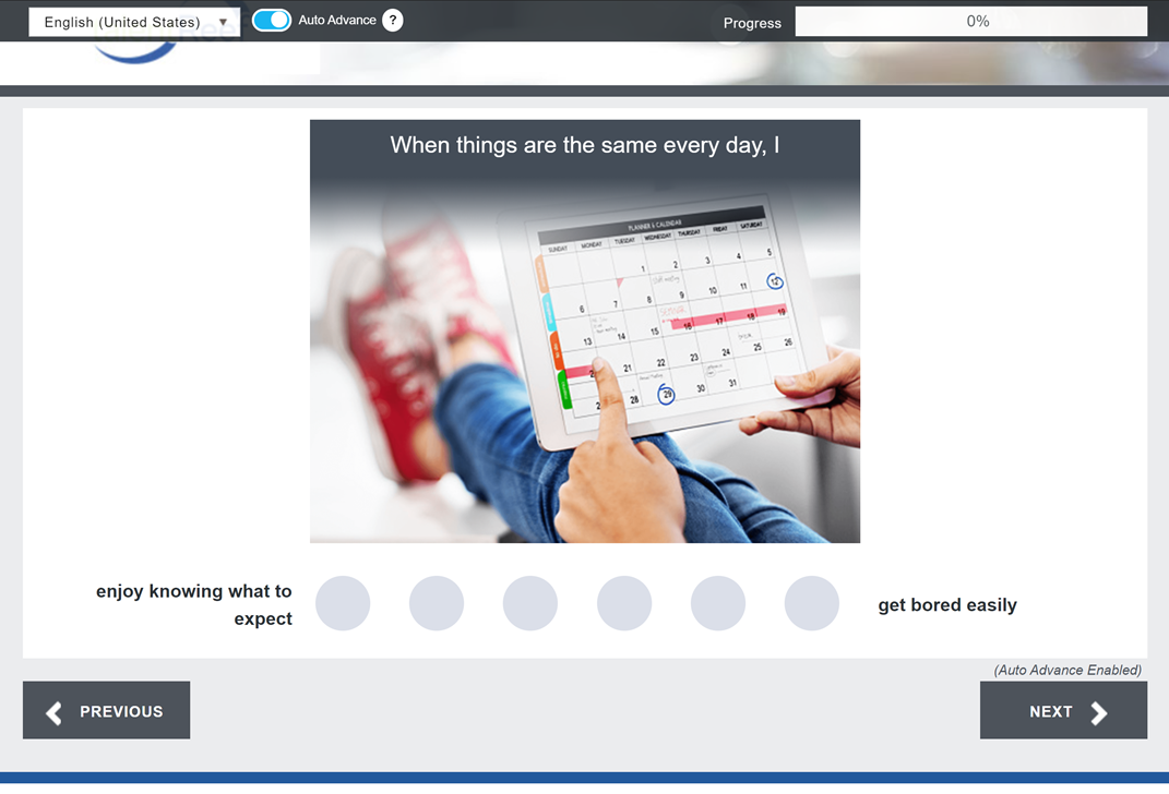 Completing the Outmatch Assessment