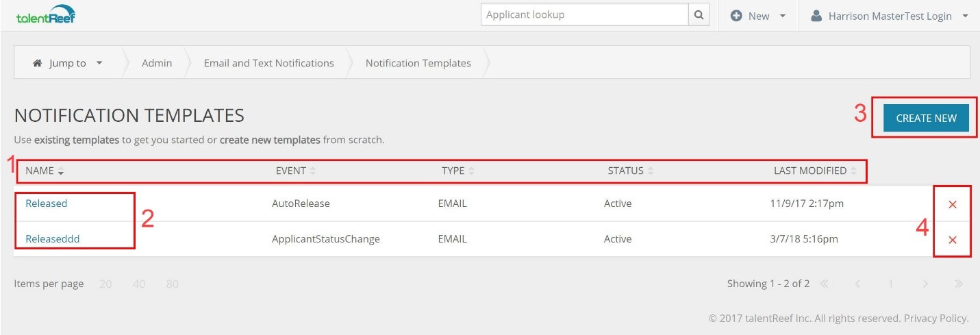 Configuring Email and Text Notifications