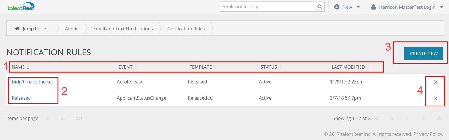 Configuring Email And Text Notifications