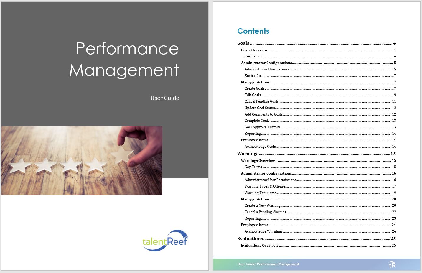 User Guide: Performance Management