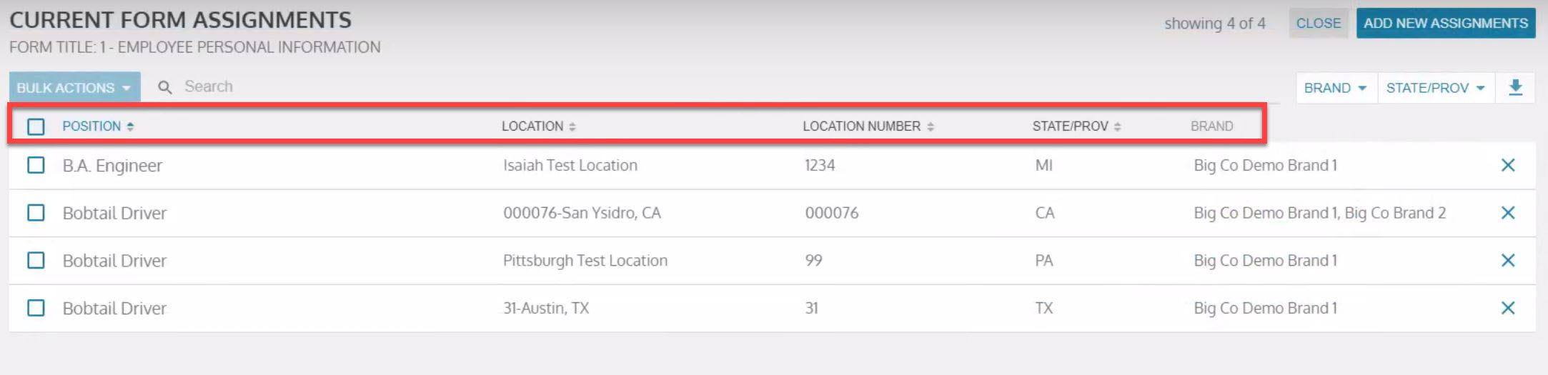 Assigning Custom Onboarding Forms