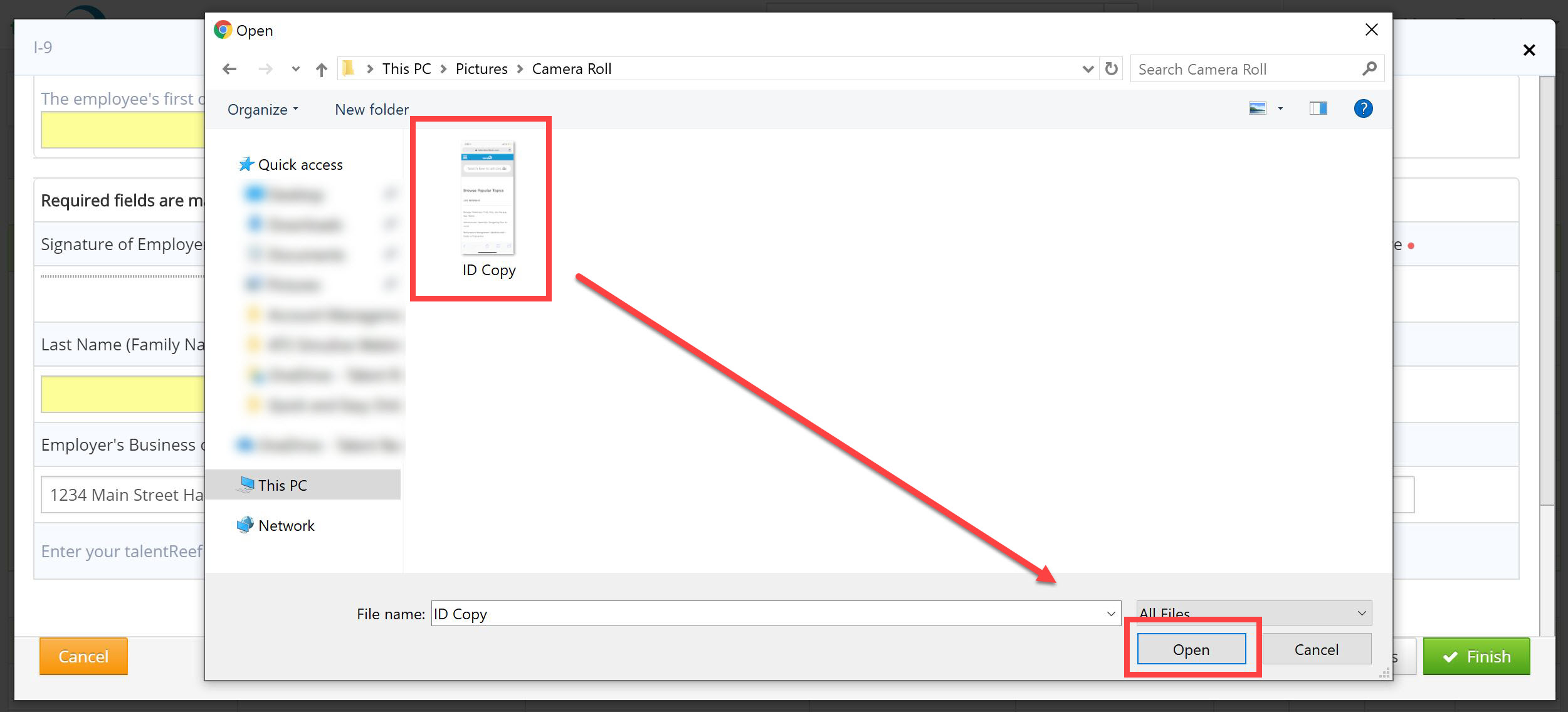 Completing the I-9 Form