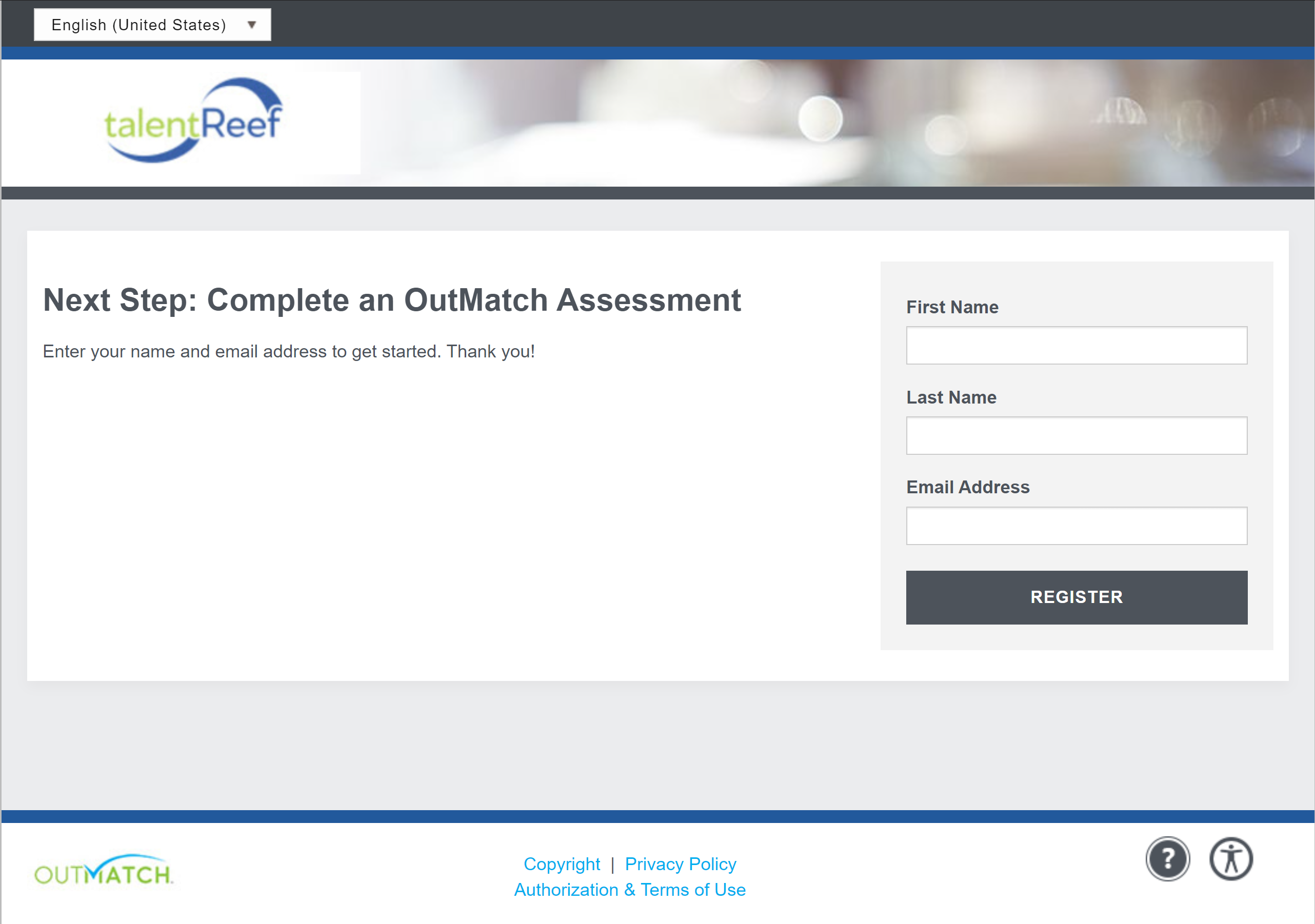 Completing the Outmatch Assessment