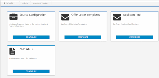 Configuring the WOTC