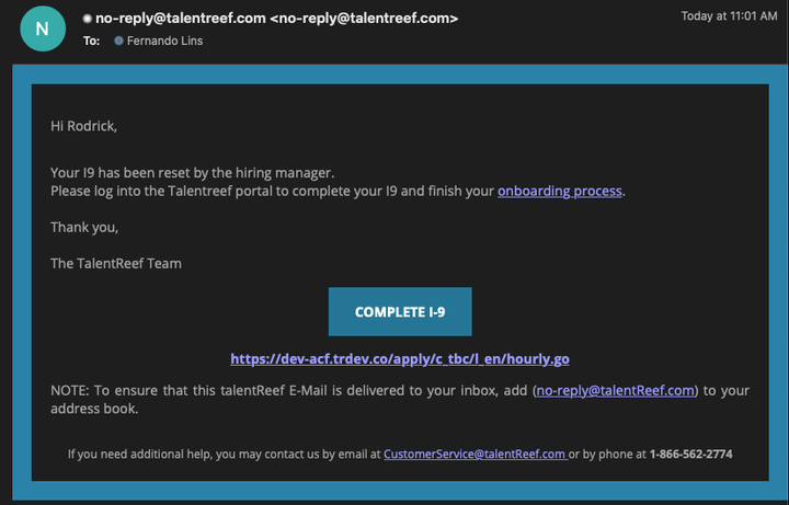 Correcting the Form I-9