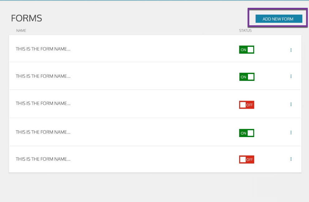 Creating Custom Onboarding Forms