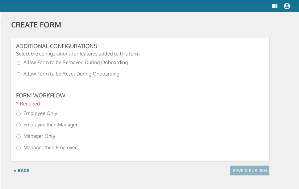 Creating Custom Onboarding Forms