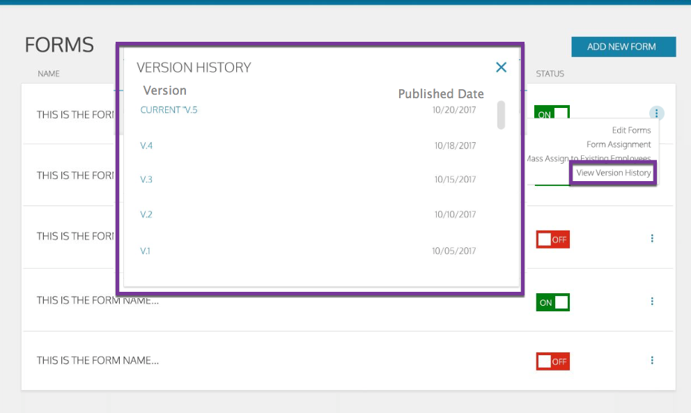 Creating Custom Onboarding Forms