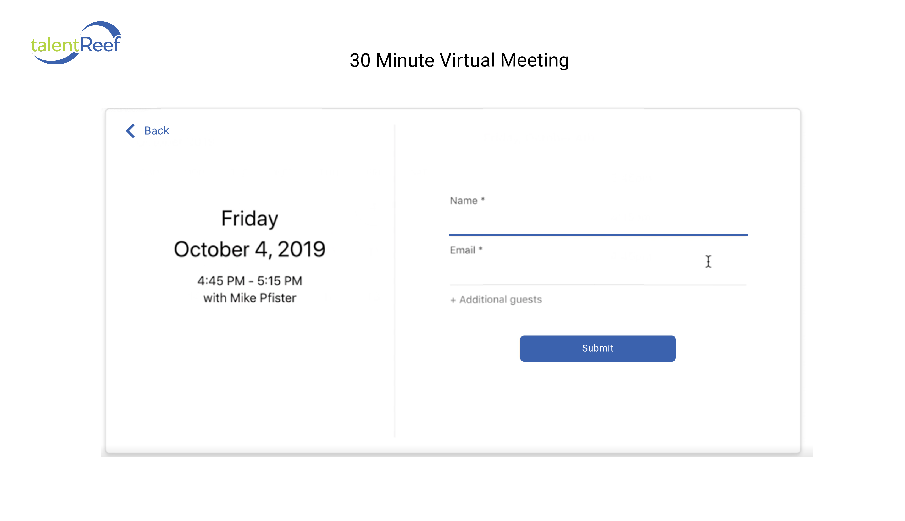 Enhanced Interview Scheduling