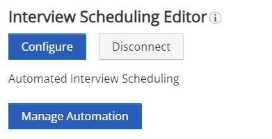 Enhanced Interview Scheduling