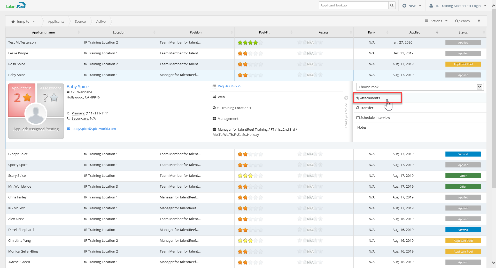 Viewing and Adding Attachments