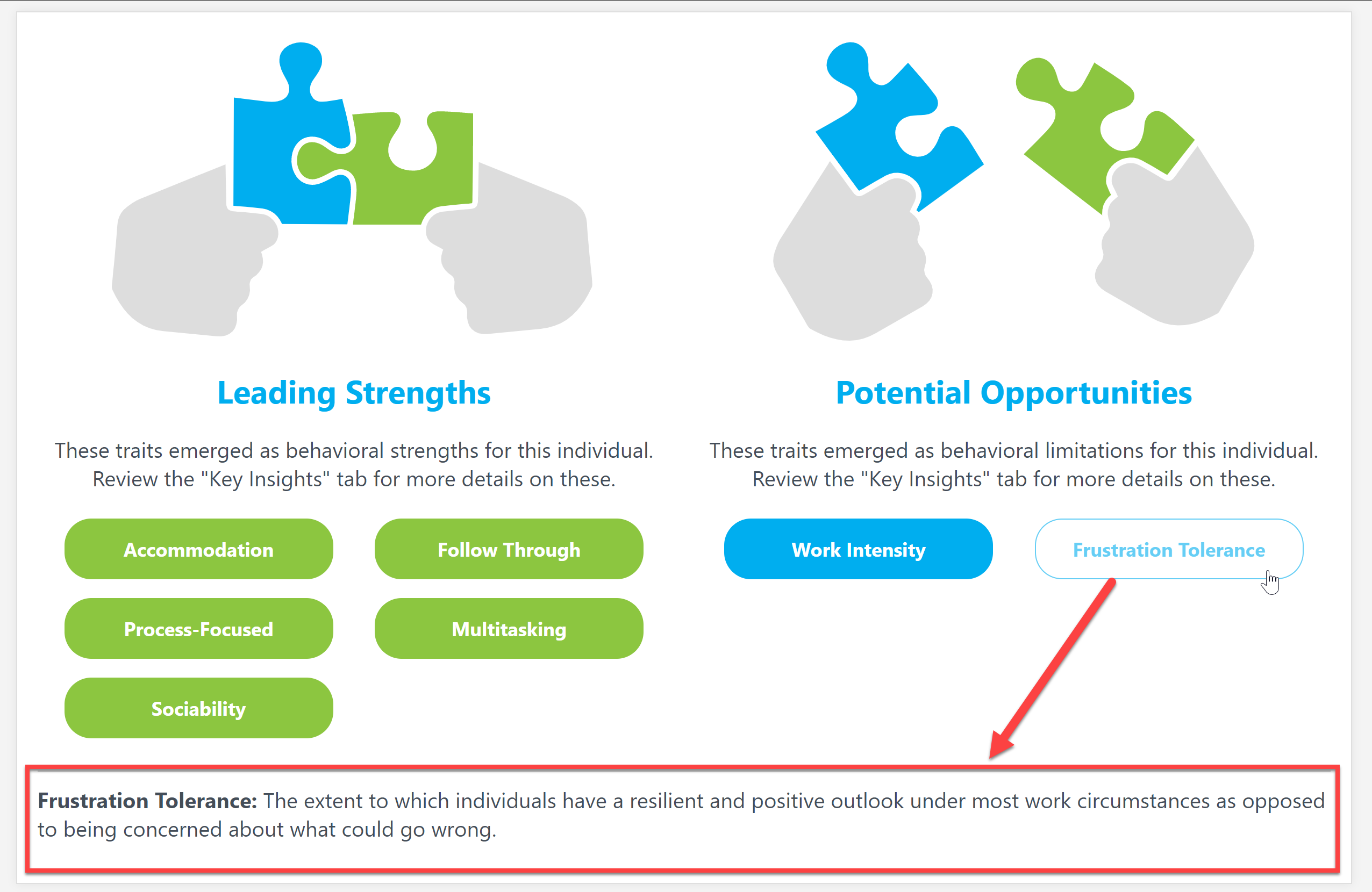 Reviewing Outmatch Assessment Results