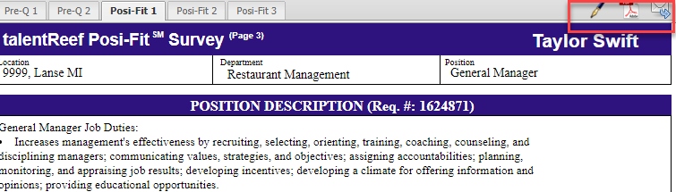 Assessing Posi-Fit Scores