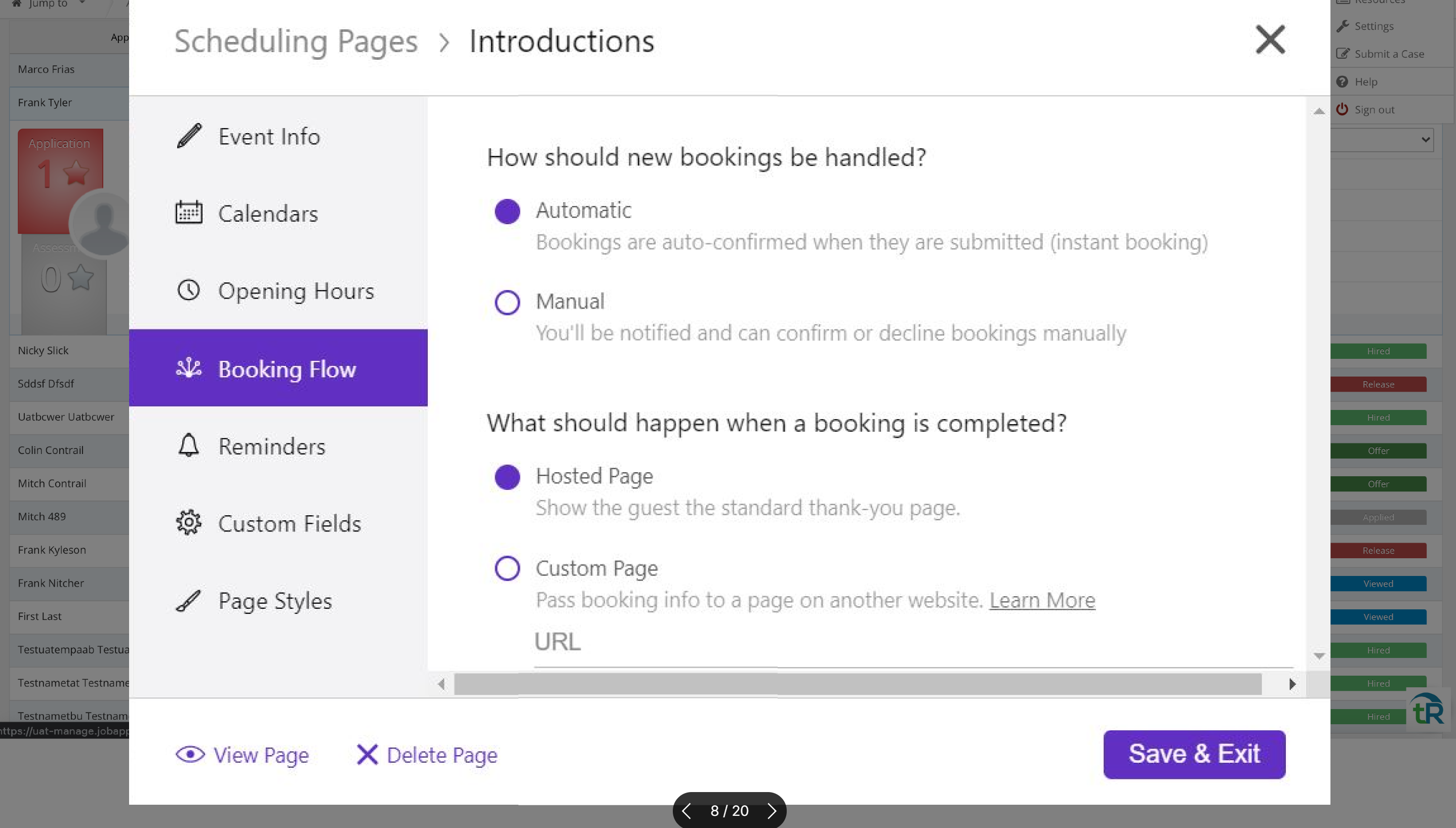 Enhanced Interview Scheduling
