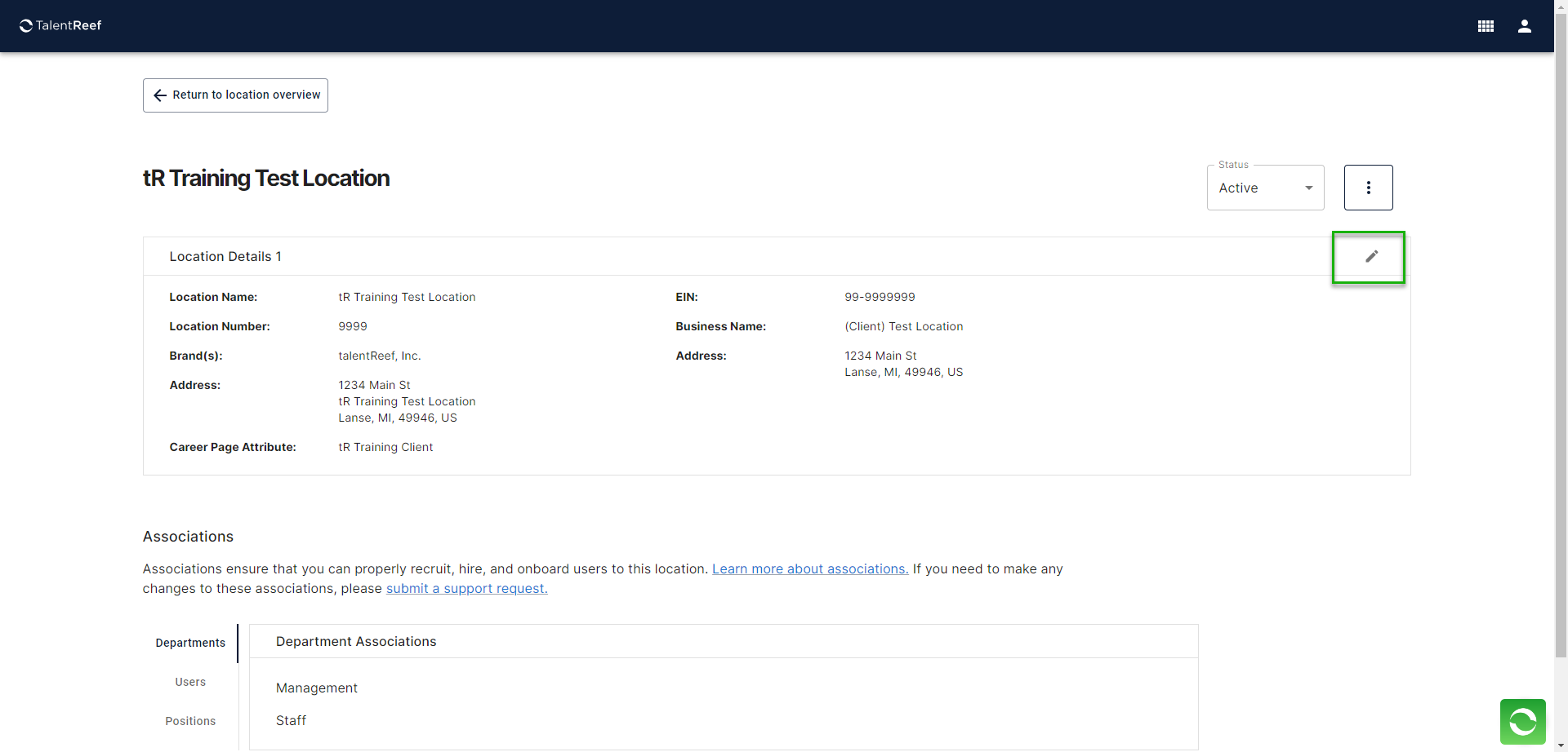 Locations Management