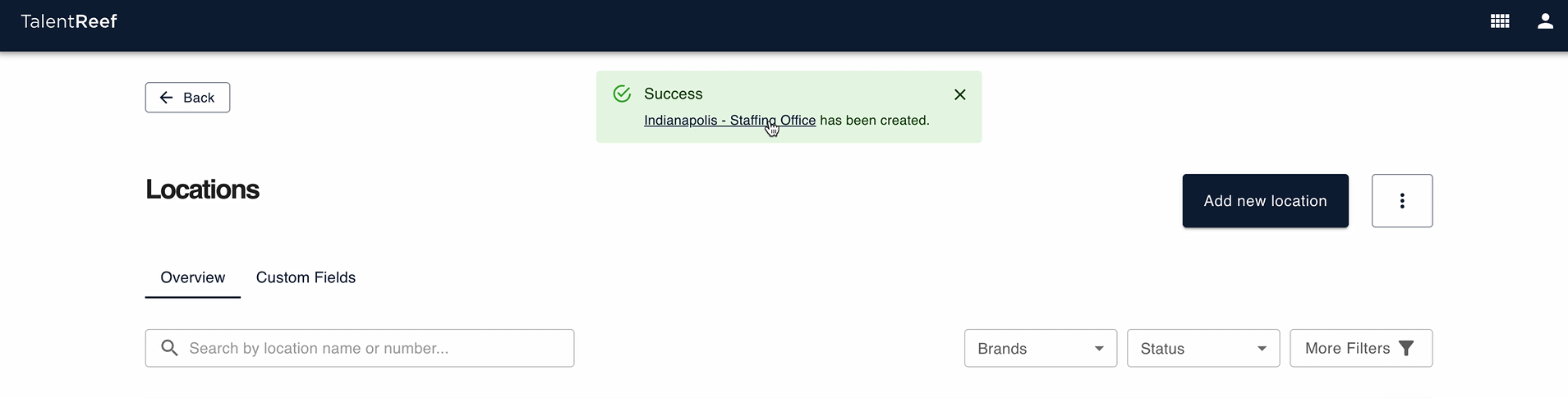 Locations Management