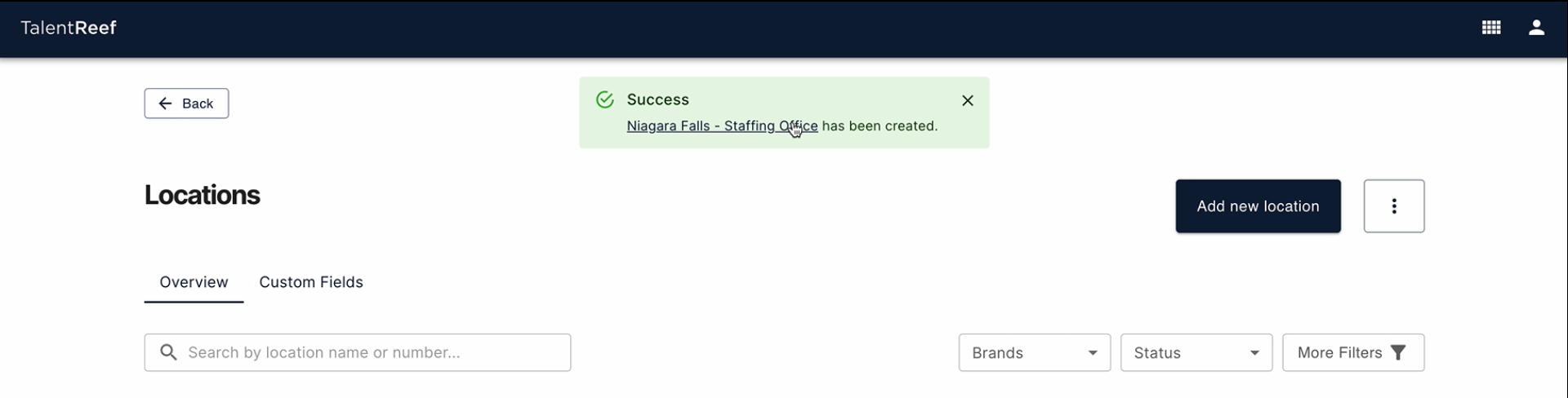 Locations Management