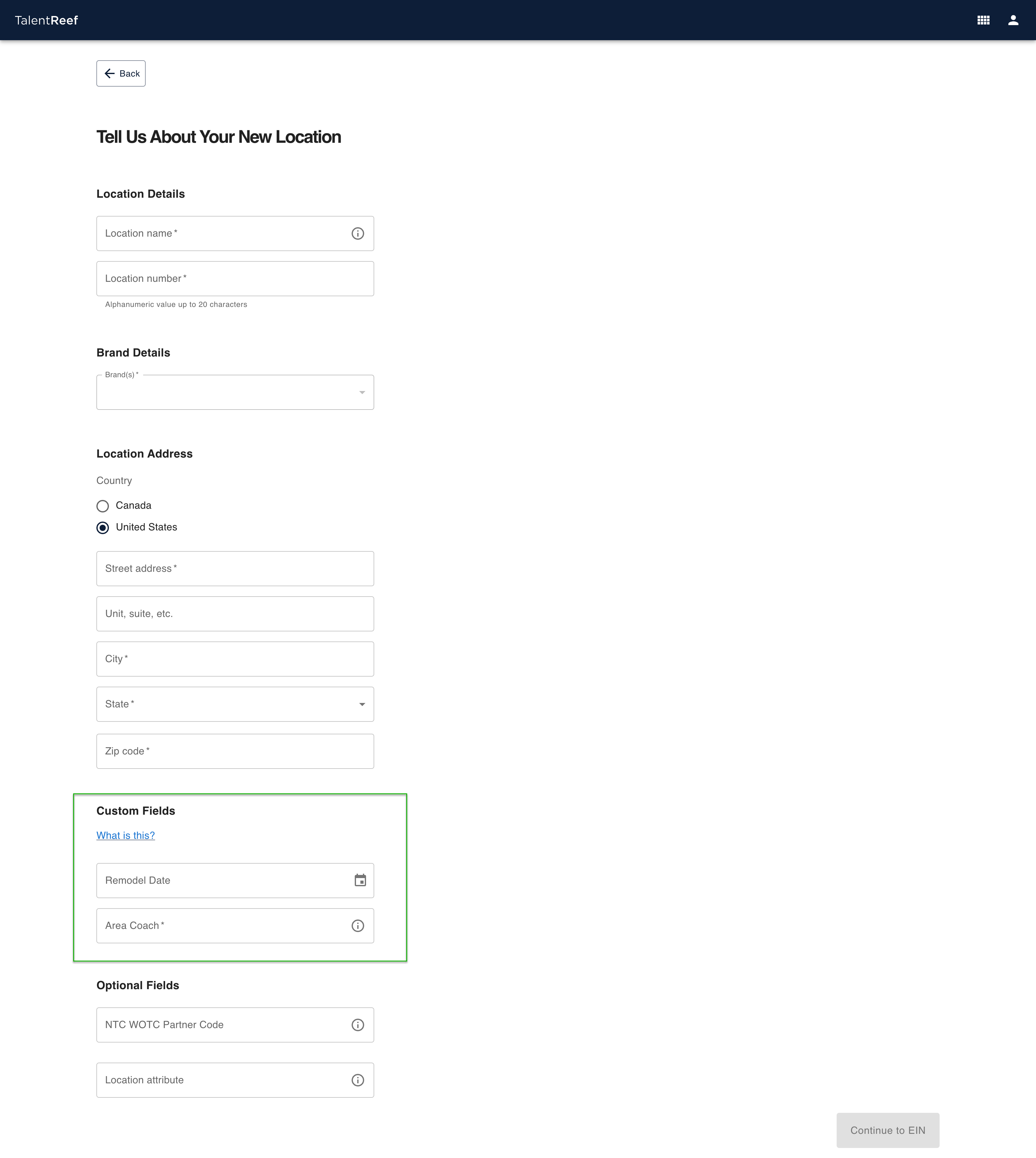 Locations Management
